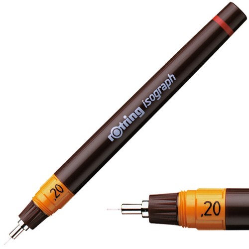 Isograph Rotring 0,20 mm Isograf - Rapidograf - Pisak Kreślarski ...