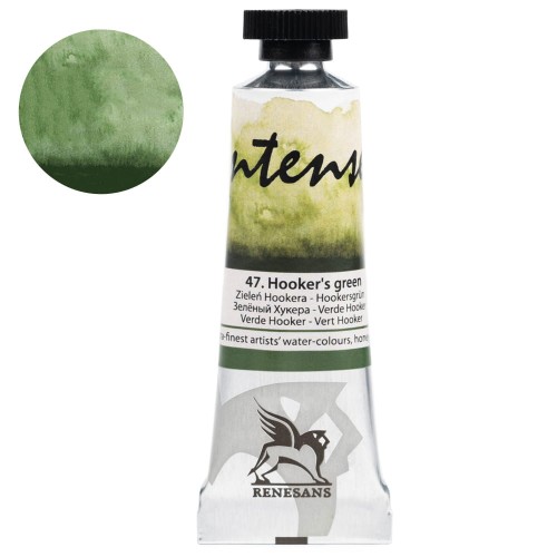 Farba akwarelowa Intense Water 15 ml gr. 1 - 47 Zieleń Hookera - Storm ...