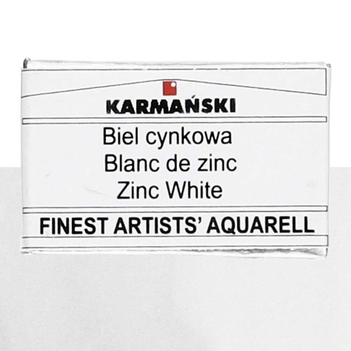 Farba akwarelowa Karmański kostka S1 - 302 Biel cynkowa - Storm Plastyczny