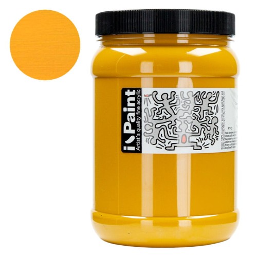 Farba akrylowa Renesans I-Paint 1200 ml - 12 Ziemia sieneńska naturalna ...