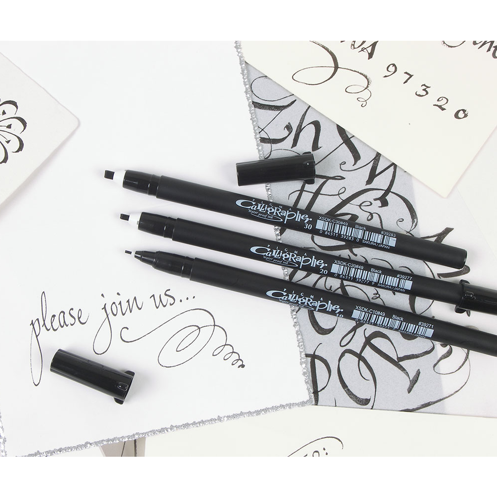 Zestaw pisaków Pigma Calligrapher Sakura 3 szt - Storm Plastyczny