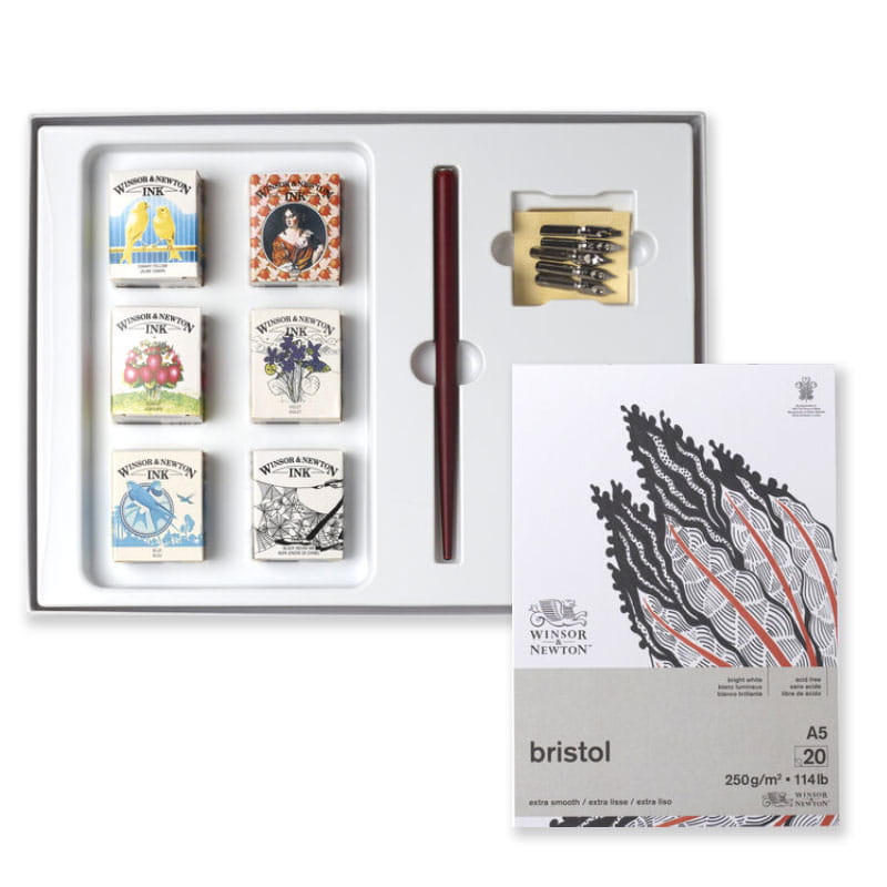 Zestaw tuszy rysunkowych Ink Set Tate Collection Winsor & Newton - 13 ...